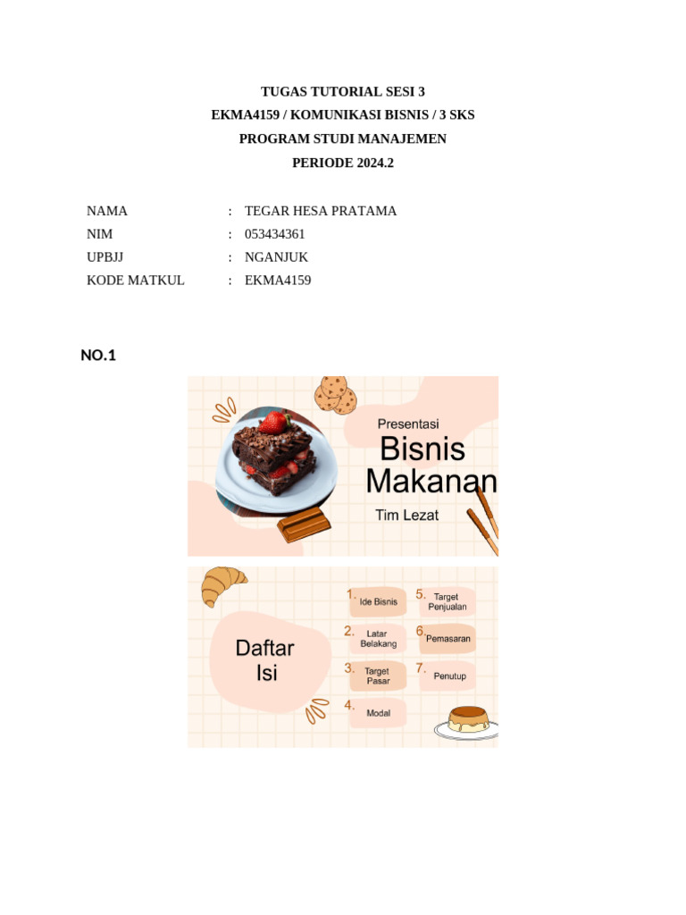Tugas 3 - Ekma4159 - Tegar Hesa Pratama | PDF