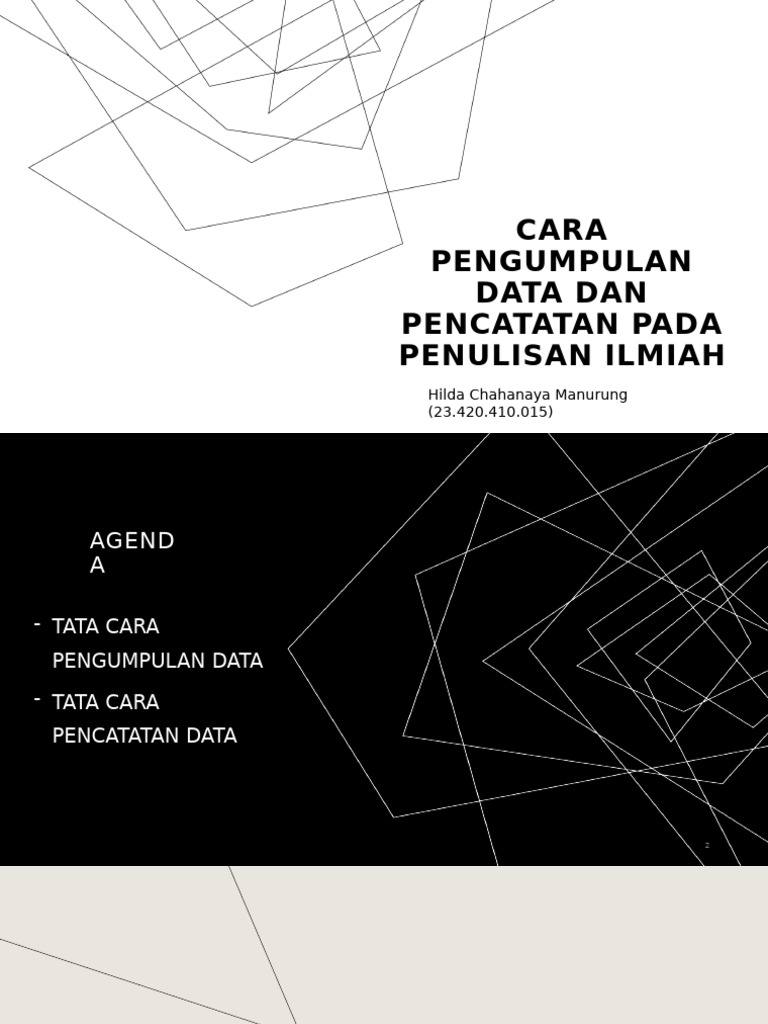 Panduan Pengumpulan dan Pencatatan Data | PDF