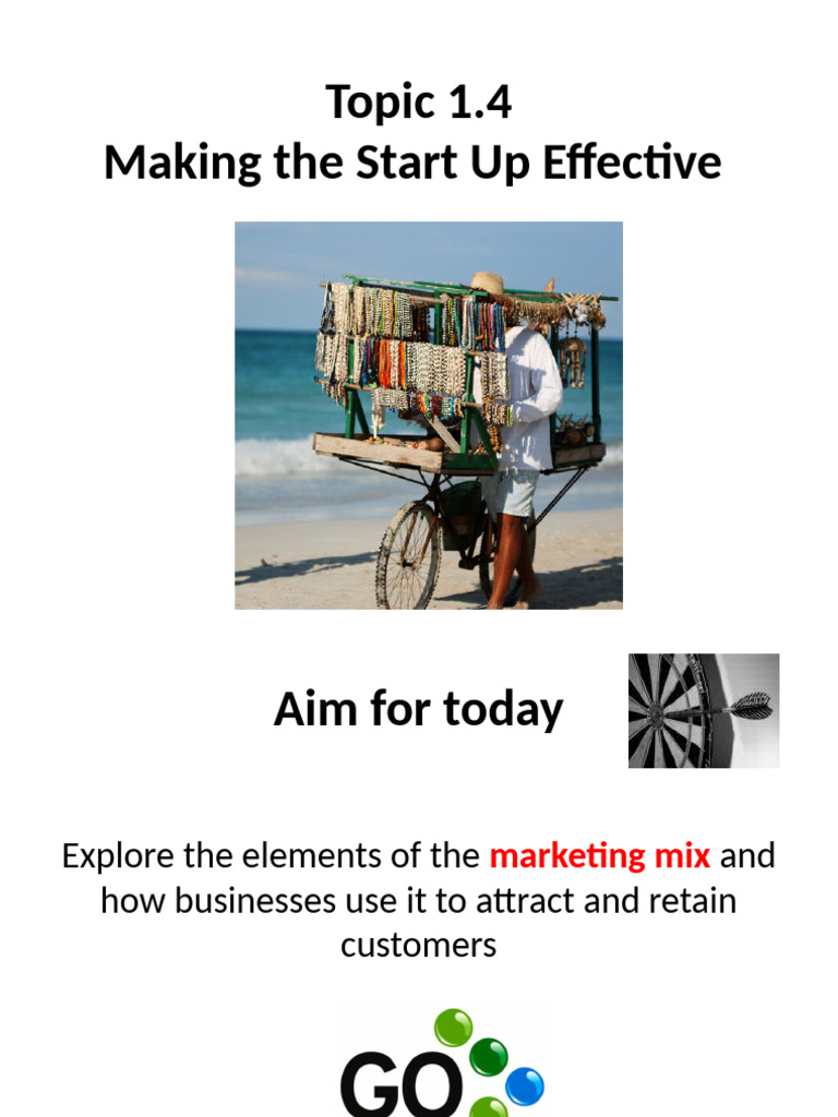 Marketing Mix for Business Success | PDF | Marketing | Financial Markets