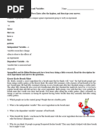 Sponge Bob Controls and Variables Answer Key | PDF | Hypothesis ...