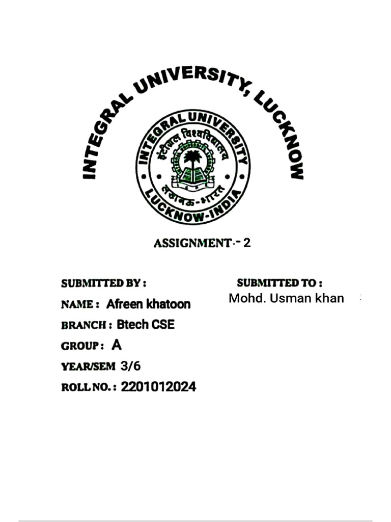 Software Assignment 2 | PDF