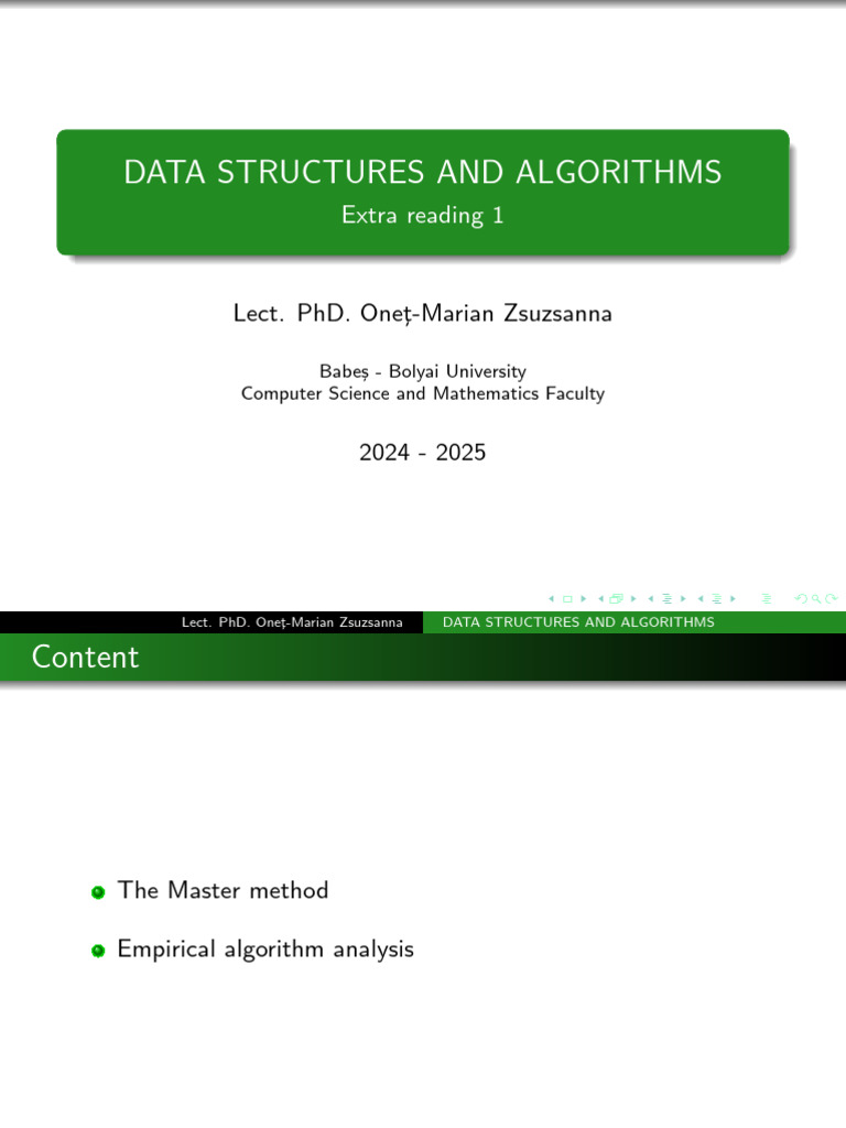 Lecture 01 Extra Reading Dsa | PDF | Algorithms | Sequence