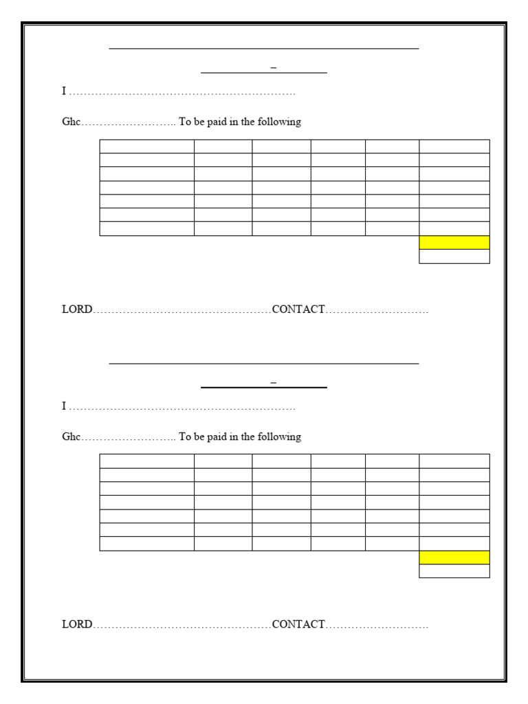 My Pledge | PDF