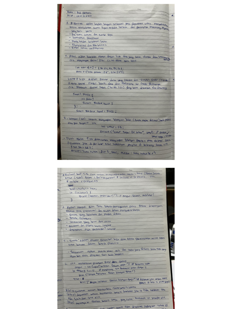 Algoritma Program | PDF