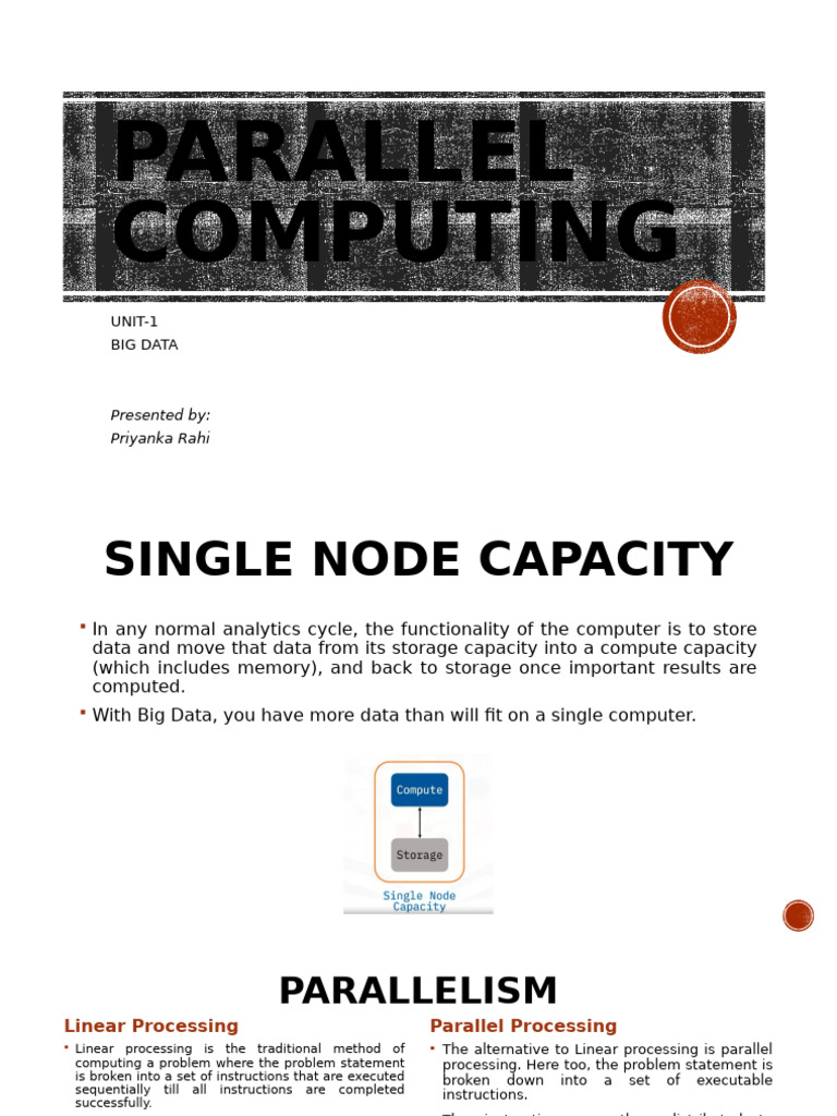 BigData ParallelComputing | PDF | Parallel Computing | Computer Cluster