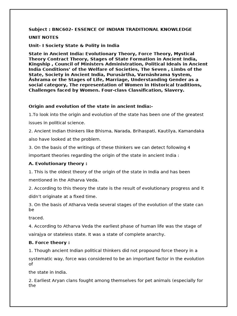 Essence of Indian Traditional Knowledge | PDF | Dharma | Kama
