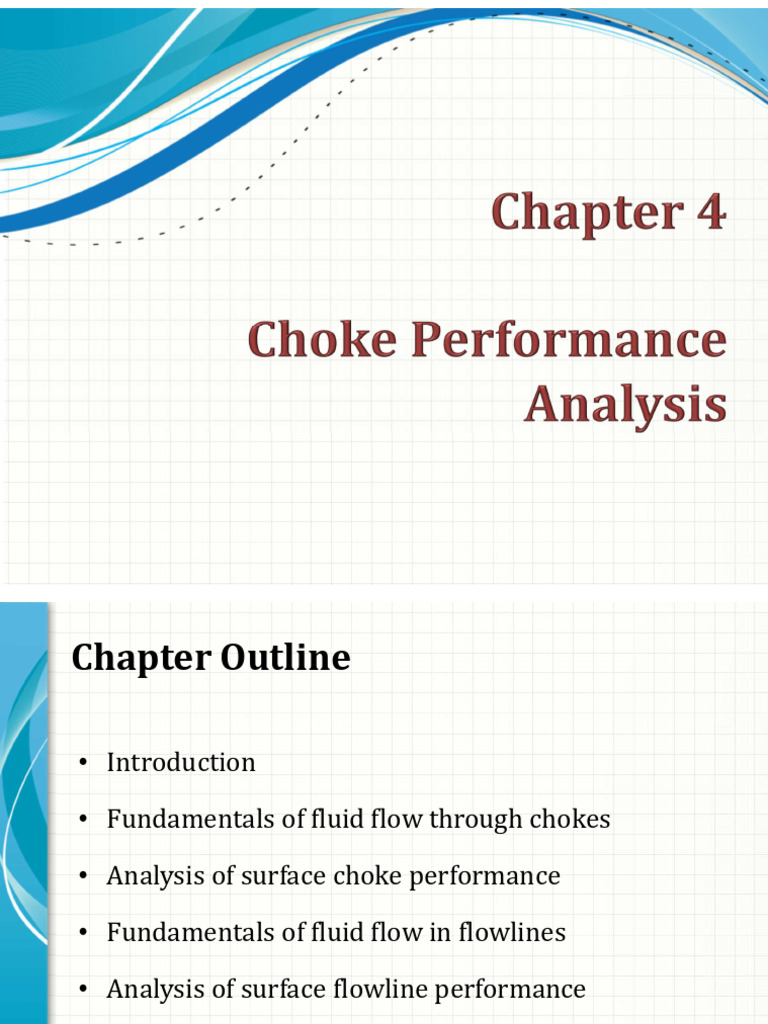 4_Chapter 4_Choke Performance Analysis | PDF | Mechanical Engineering ...