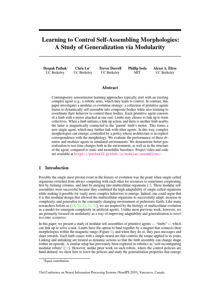 NeurIPS-2019-learning-to-control-self-assembling-morphologies-a-study-of-generalization-via ...
