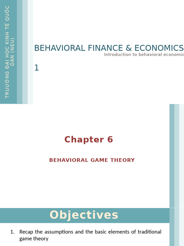 Slides ch6 - Strategic | PDF | Game Theory | Economics Of Uncertainty