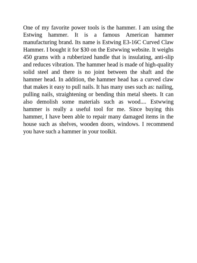 Unit3 Writing | PDF