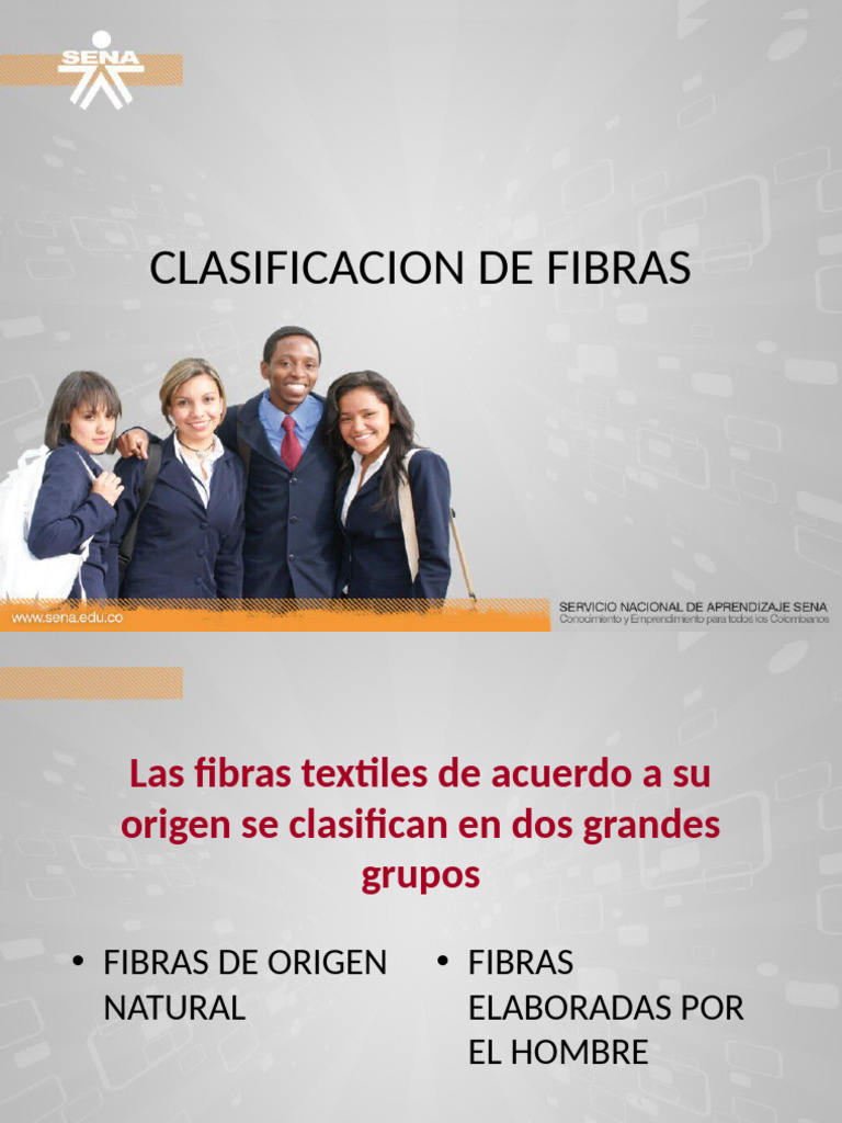 Clasificación de Fibras Textiles | PDF | Amianto | Seda artificial