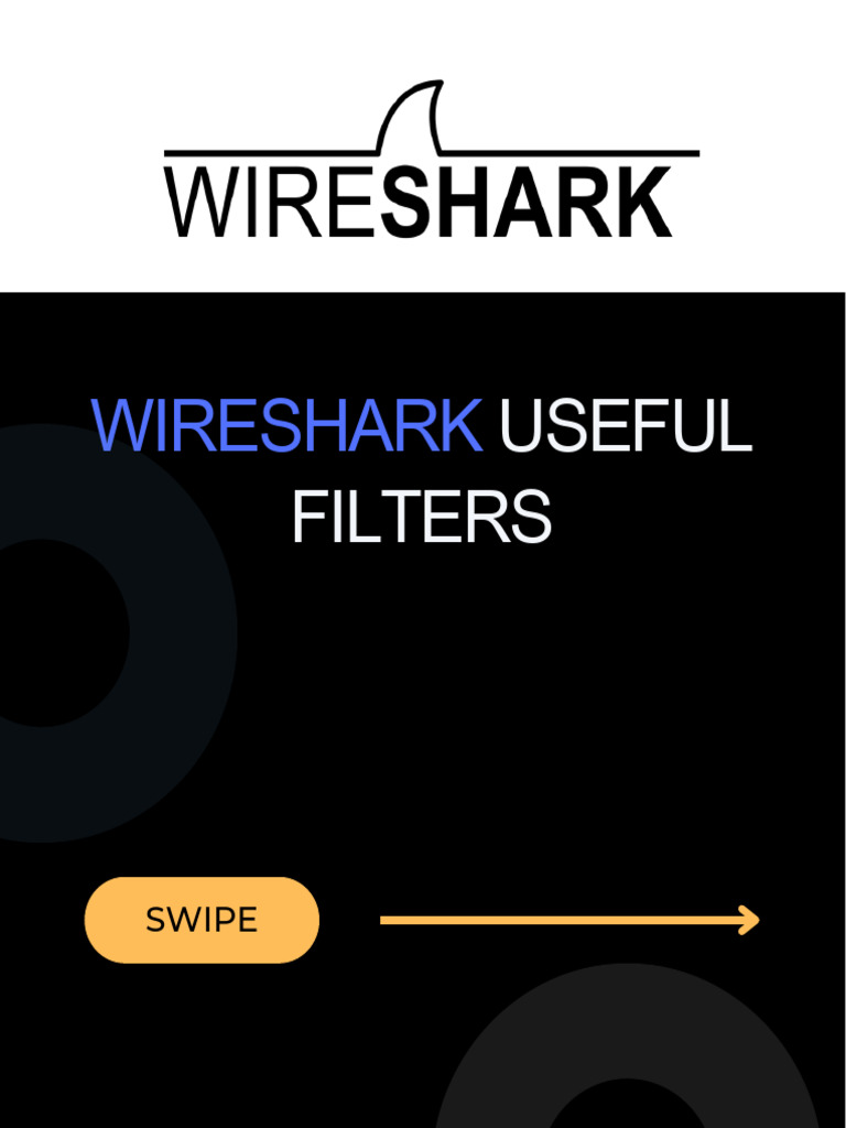 Wireshark Filters Cheat Sheet | PDF | Transmission Control Protocol ...