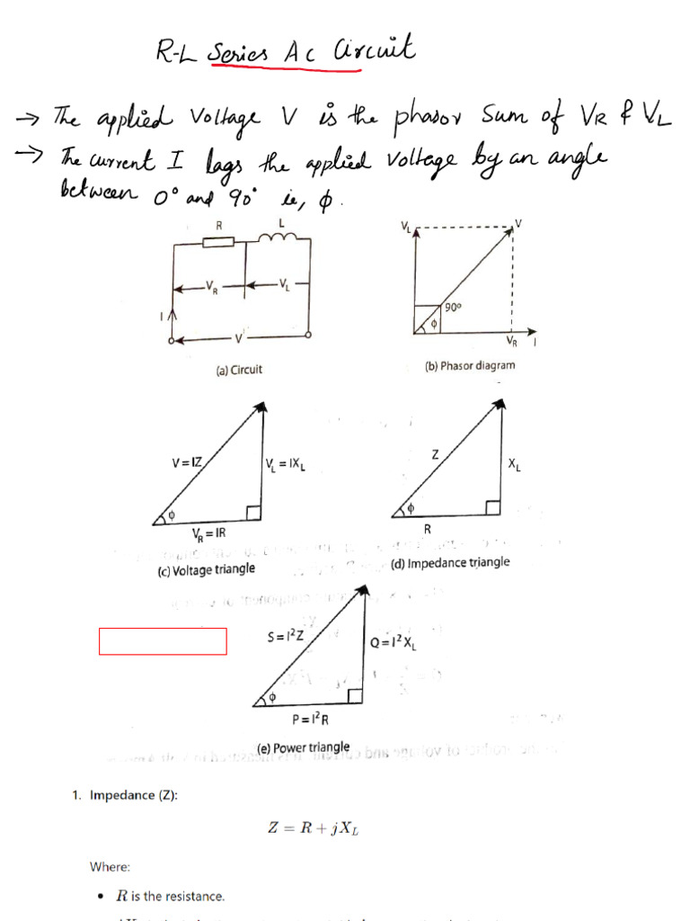 RLC AC Circuit | PDF