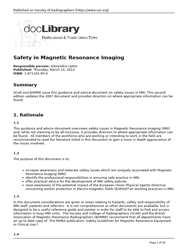 Society of Radiographers | PDF | Radiology | Medical Imaging