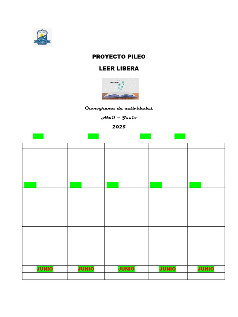 PROYECTO PILEO Actividades 1 | PDF