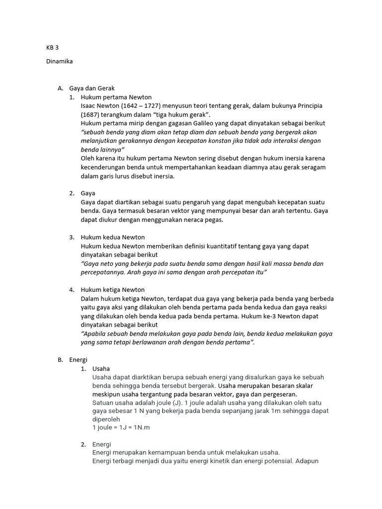 Modul 7 KB 3 IPA | PDF
