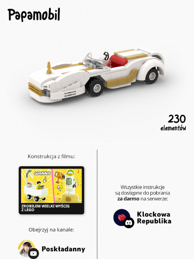 Papamobil Instrukcja | PDF