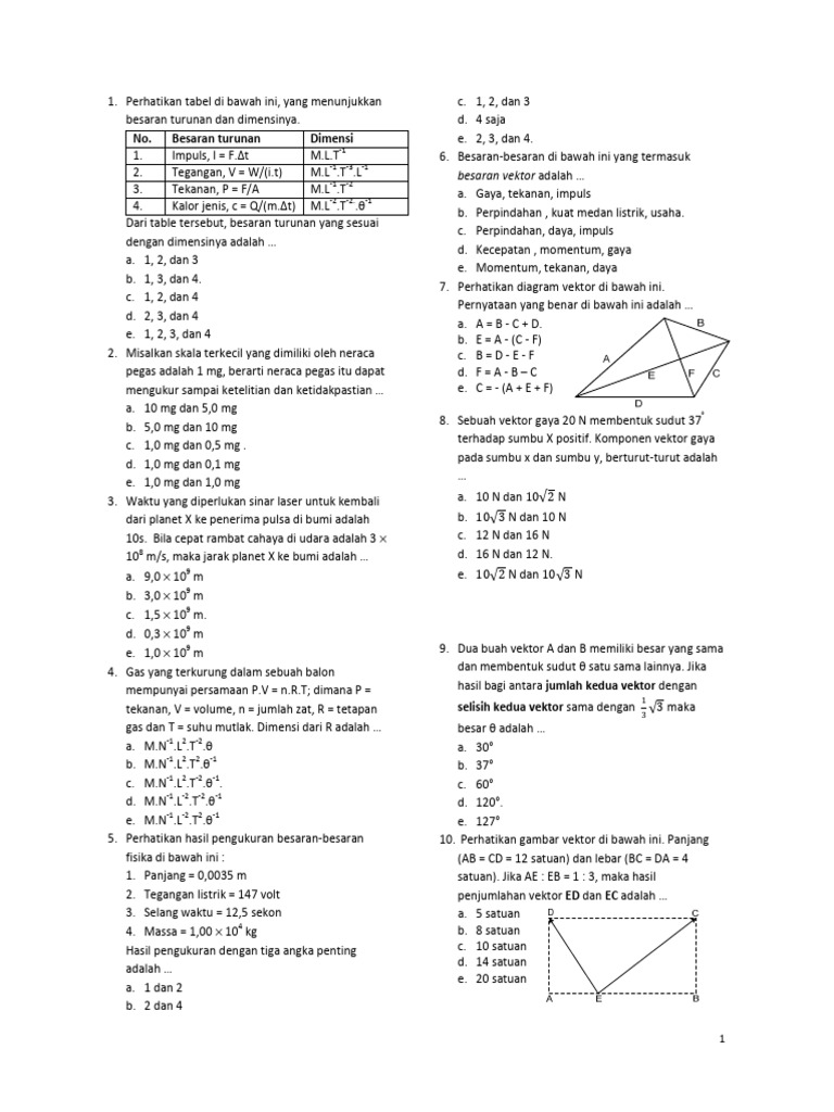 SMA FIS Test 3 | PDF