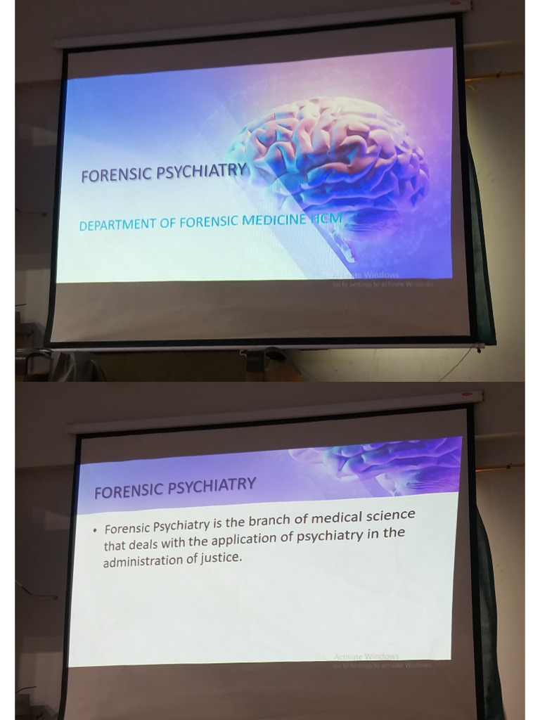 FM (Forensic Psychiatry) 15 Apr 2025 | PDF