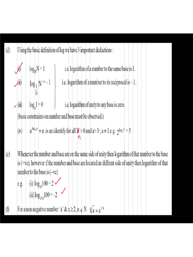 Logarithm Lecture - 2_rotated | PDF