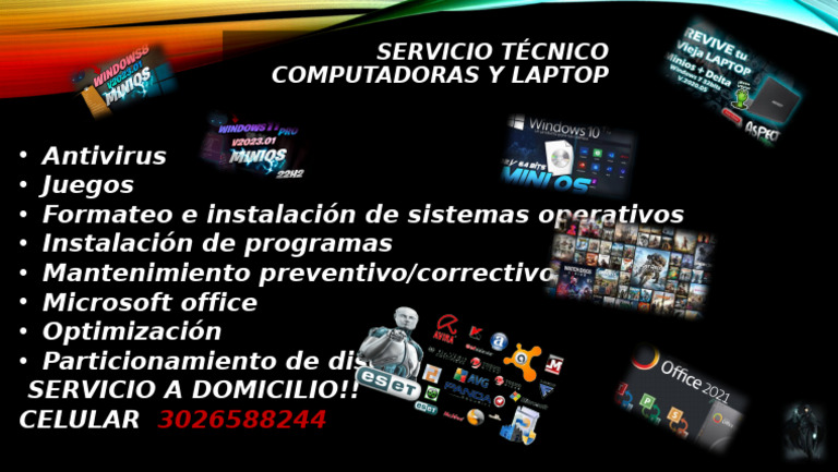 Servicio Técnico Computadoras y Laptop 2023 | PDF