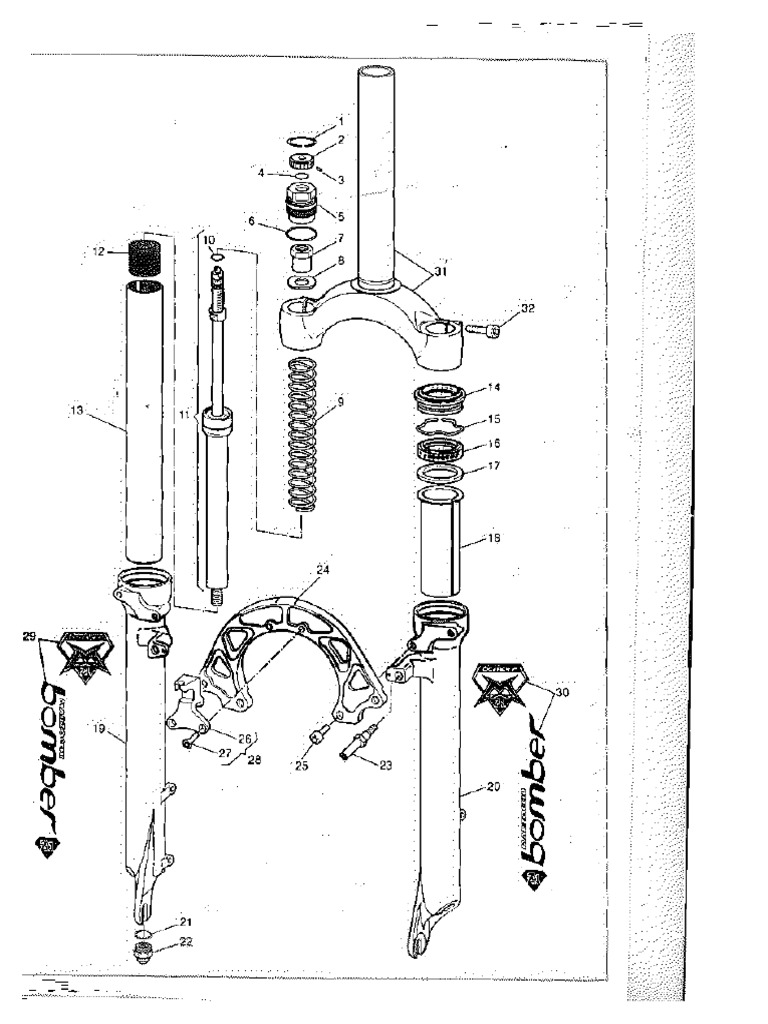 1997 Z1 Parts List | PDF