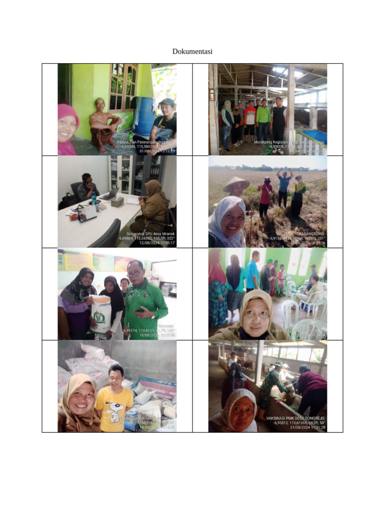 Dokumentasi Kerja Umi | PDF