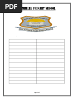 Teacher's File Cover Page | PDF