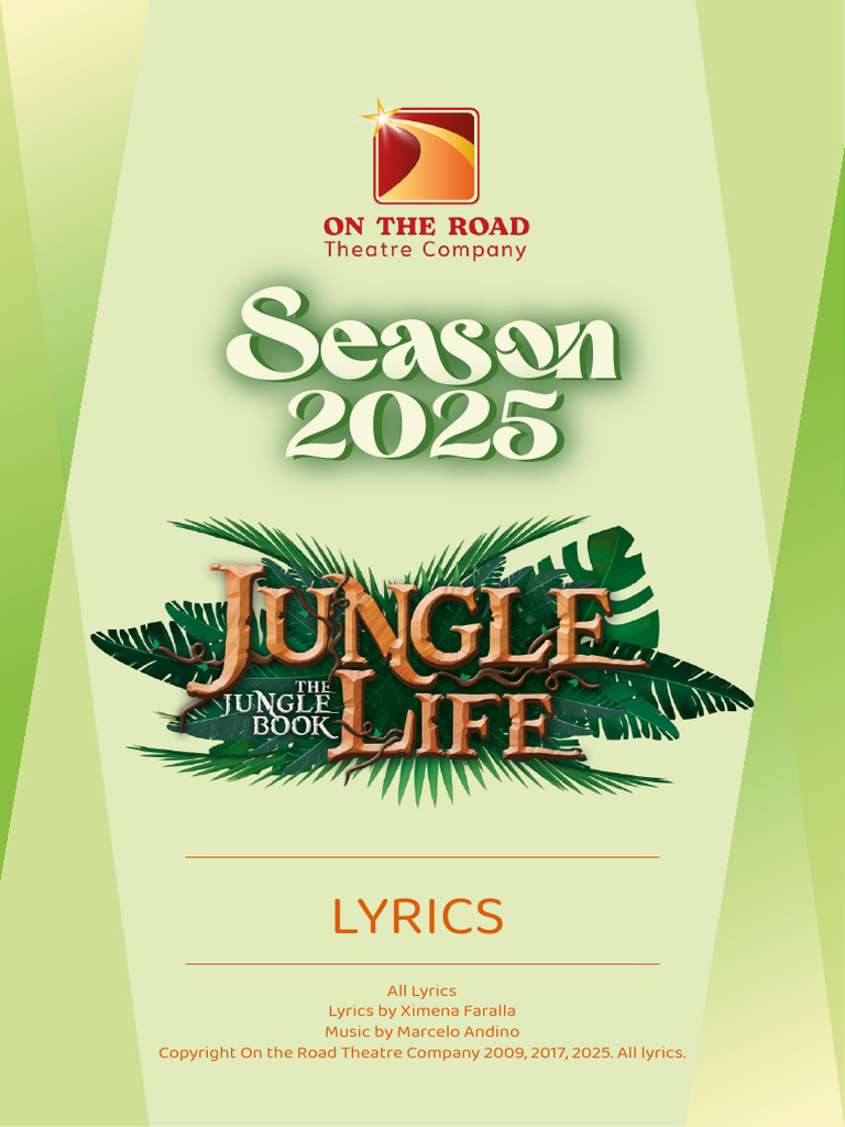 Jungle Life - Lyrics To All Songs | PDF