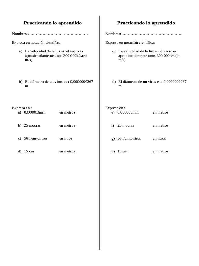 Practicando Lo Aprendido | PDF