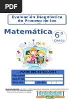 Prueba Diagnostica de Matematicas Grado 5 - 2024 | PDF