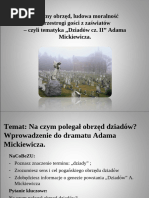 Dziady Cz2 Rodzaj I Gatunek Literacki | PDF