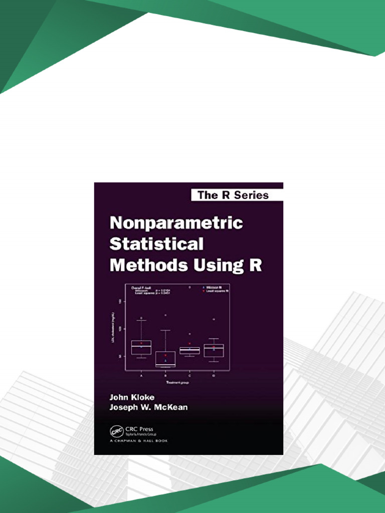 Nonparametric Statistical Methods Using R 1st Edition John Kloke download | PDF | Regression ...