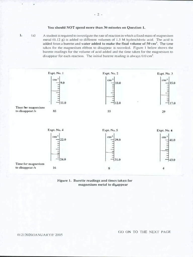 CSEC® Chemistry Past Paper 2005 | PDF | Chemical Compounds | Atoms