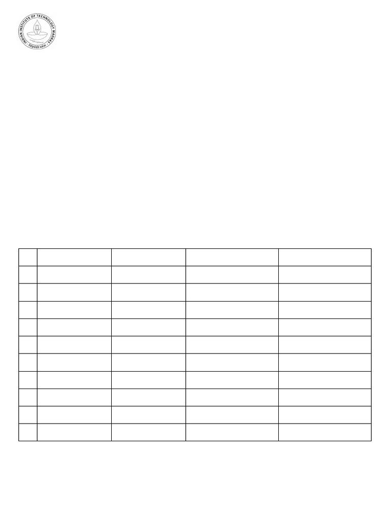 IIT Madras Engineering Graphics Results With Logo | PDF