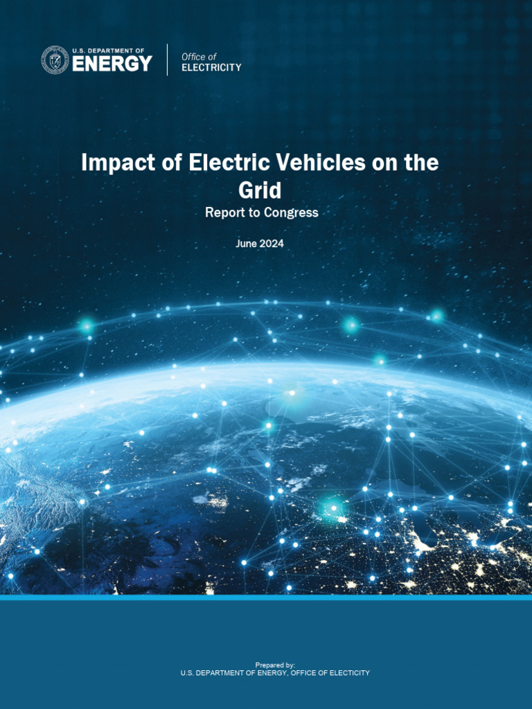 Congressional Report EV Grid Impacts | PDF | Electric Vehicle ...