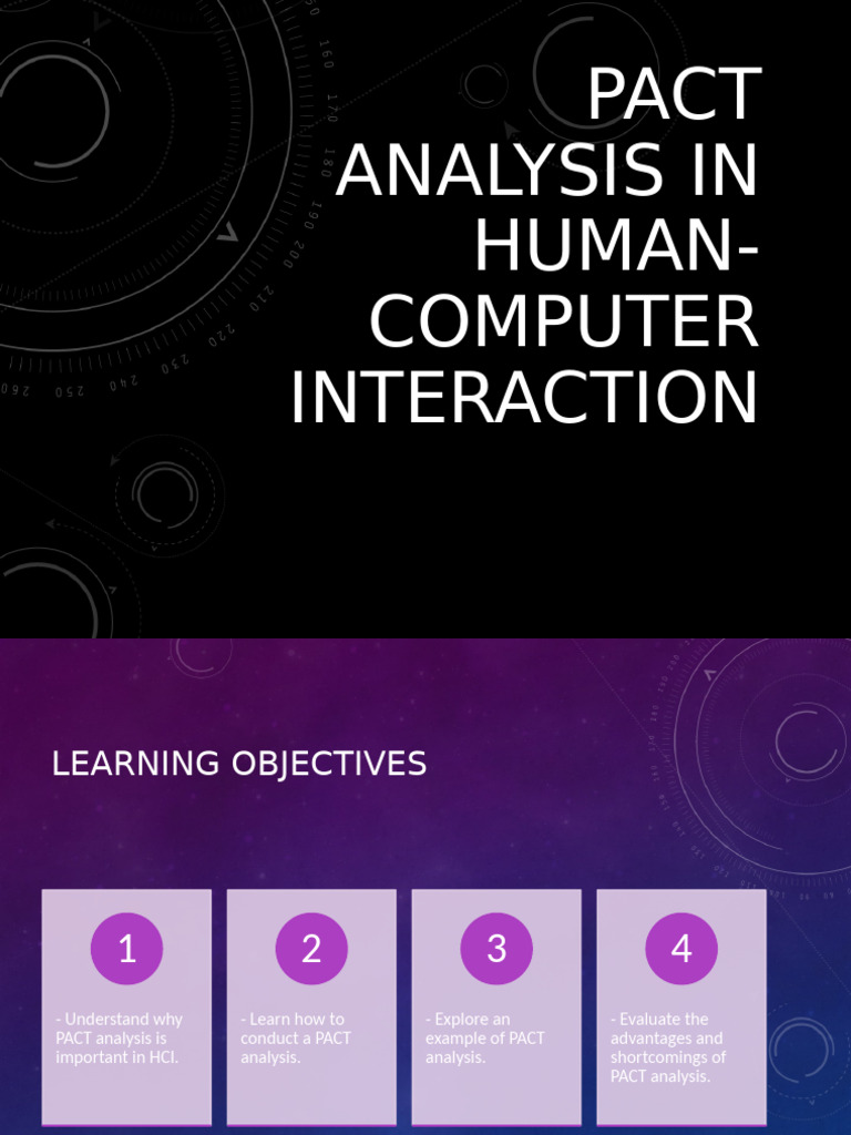 5.PACT Analysis HCI Expanded | PDF | Usability | Human–Computer Interaction