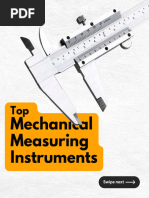 Key Mechanical Measuring Instruments | PDF