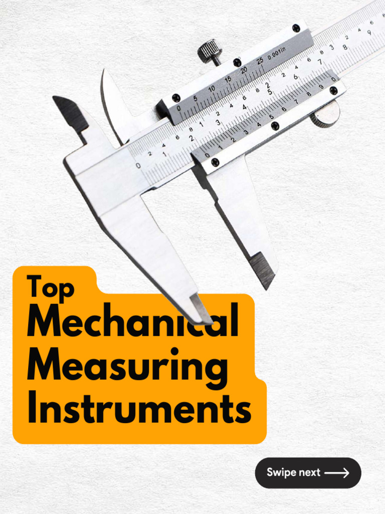 Mechanical Measuring Instruments | PDF