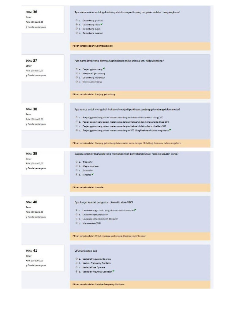 Siaga Teknik Radio - BHS Inggris | PDF