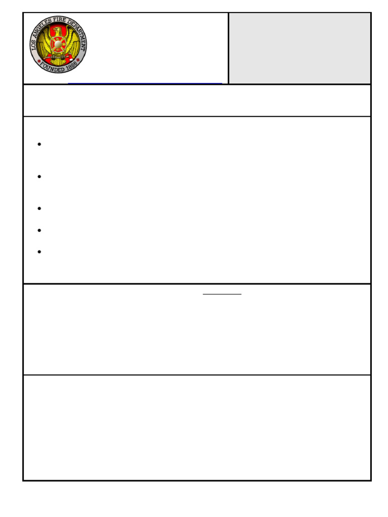 LAFD PHI Authorization Form Guide | PDF | Identity Document ...