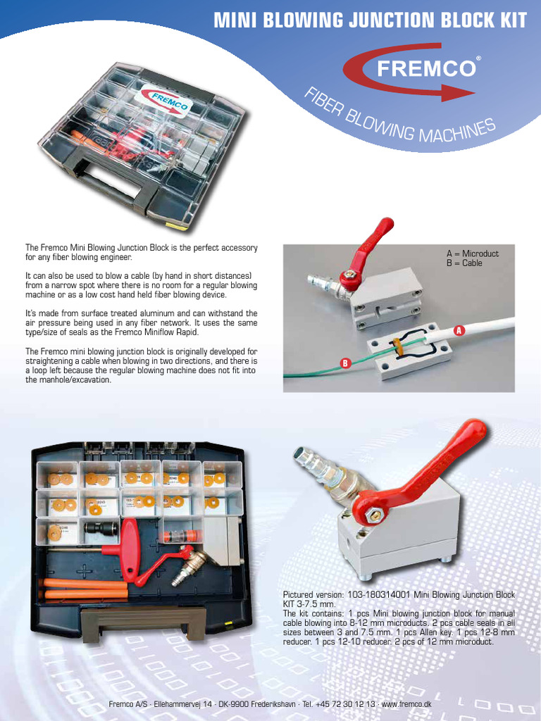 Mini Blowing Junction Block-171218 | PDF