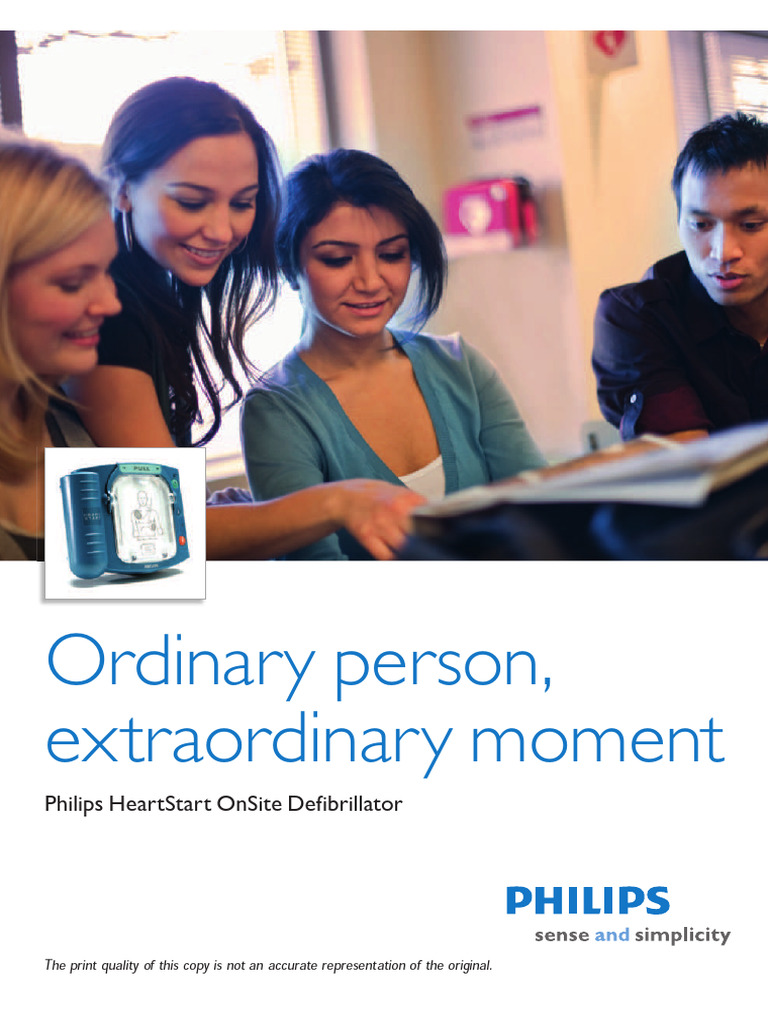 Brochure AED - HS11-4 PHILIPS - 18 JT | PDF | Cardiopulmonary ...