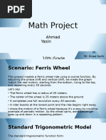 Ferris Wheel Problems | PDF | Trigonometric Functions | Trigonometry