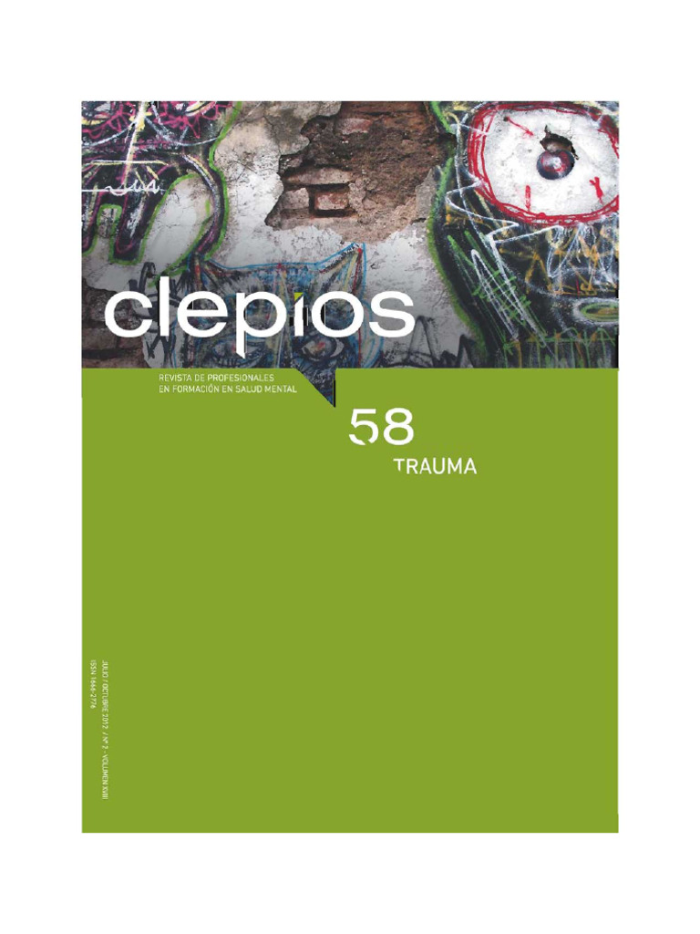Clepios Revista N 58 Art. sobre Trauma | PDF | Trauma psicólogico ...