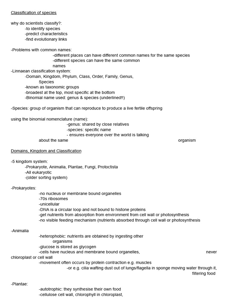 Classification And Evolution In Biology Pdf Genetic Diversity