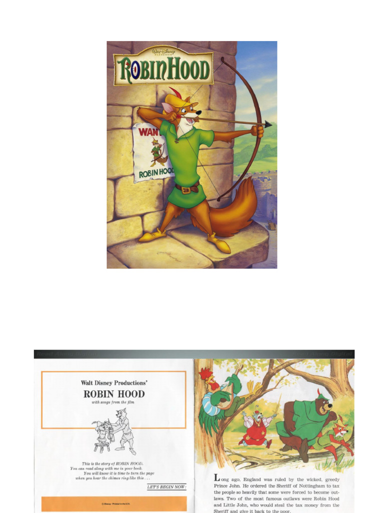 Robin Hood - Story | PDF