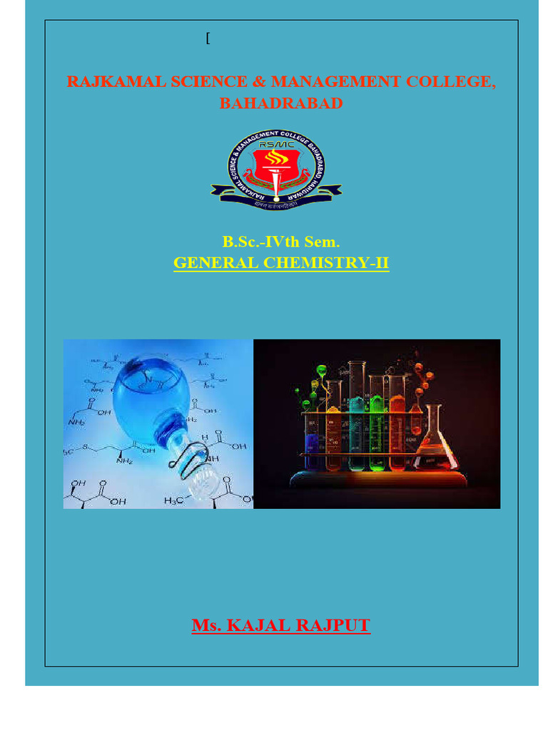 B.Sc. IVth SEM SAMPLE PAPER | PDF | Acid | Chemistry