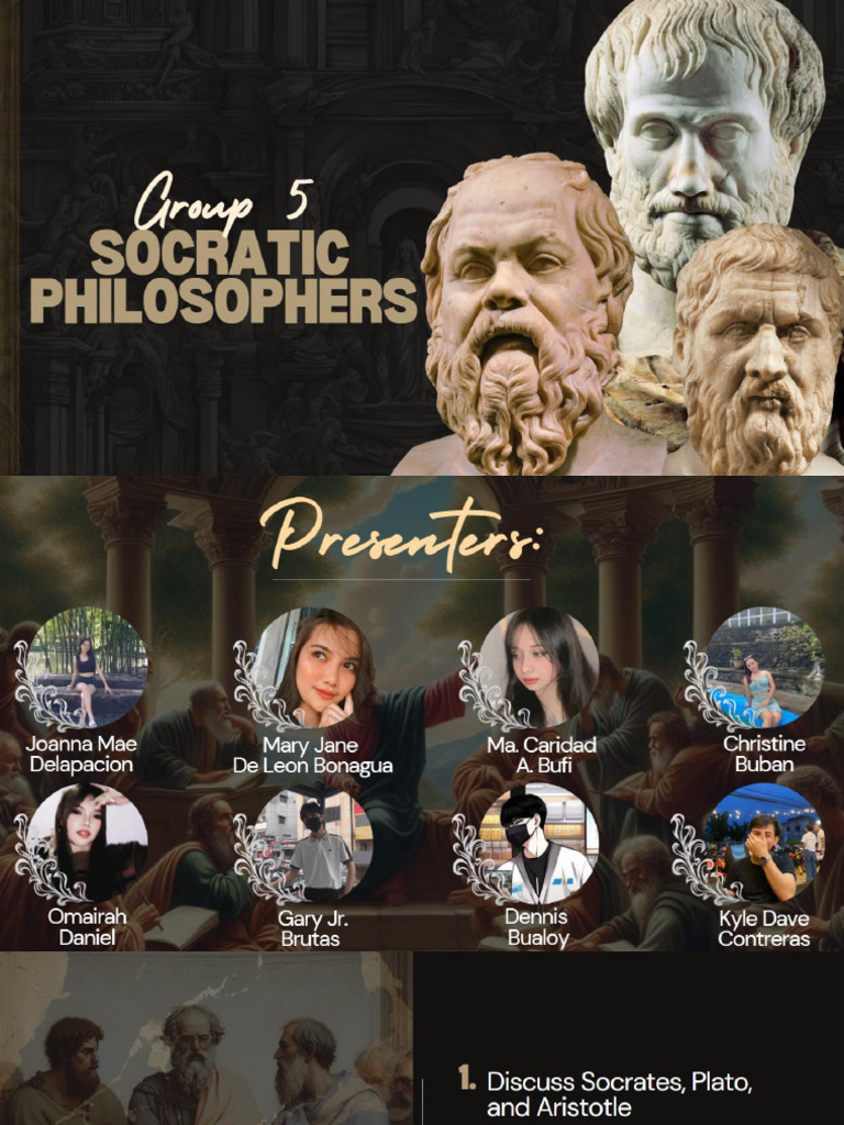 Socratic Philosophers PPT - G-5 | PDF