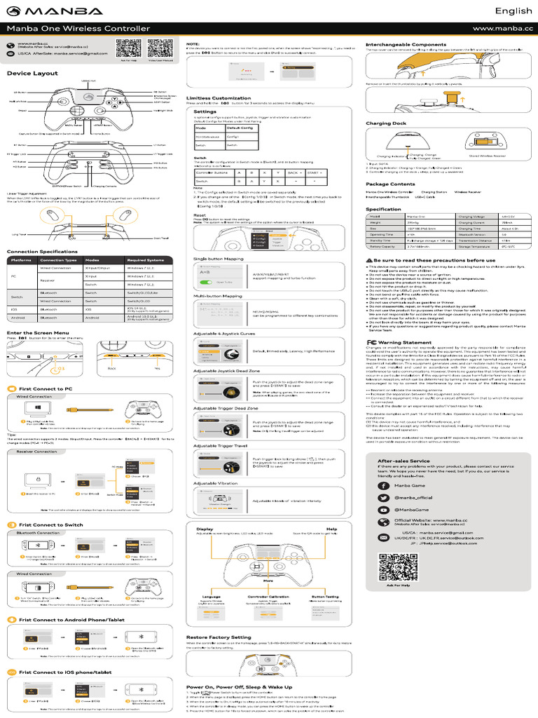 User - Manual Manba One 240701 - Cópia | PDF